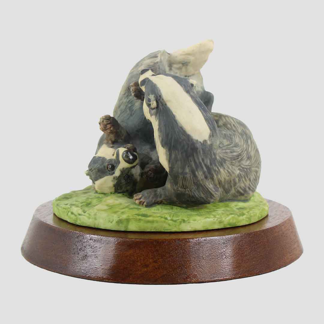 Badger Pair Fighting Border Fine Arts – Grays 1922 Ltd