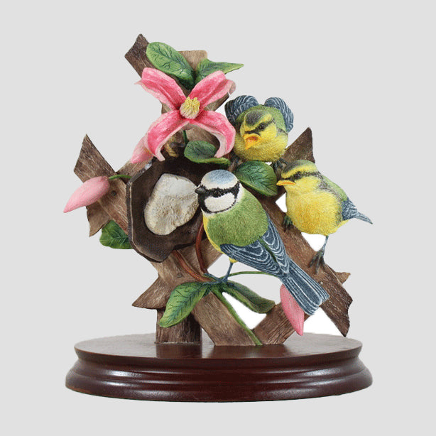 Garden Party Border Fine Arts Blue Tit – Grays 1922 Ltd