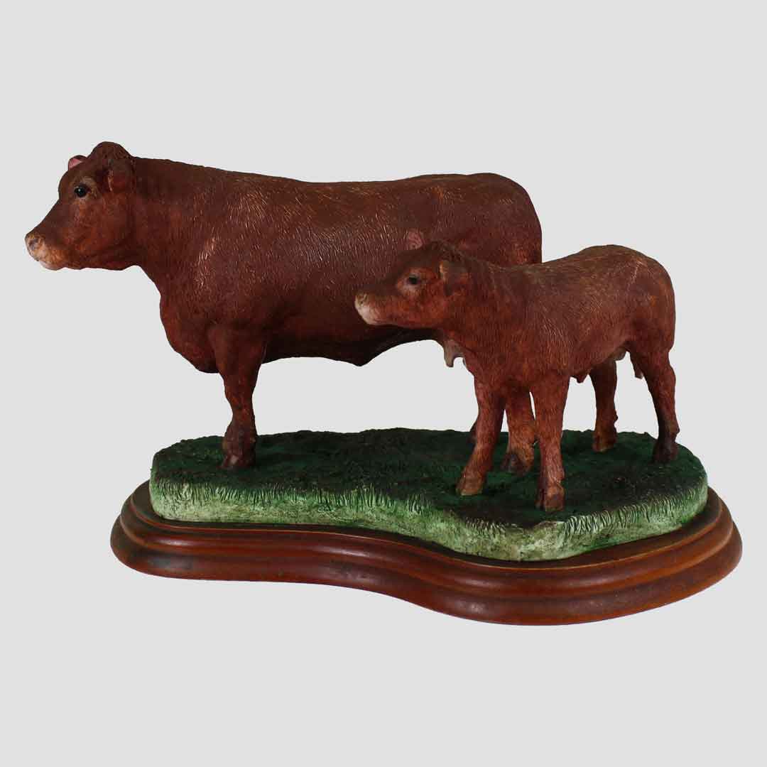 Limousin Cow and Calf Model Border Fine Arts – Grays 1922 Ltd