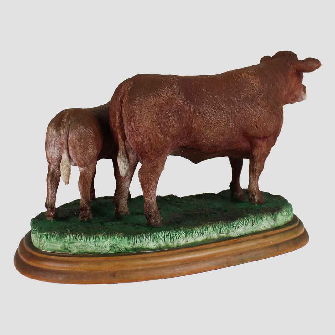 Limousin Cow and Calf Model Border Fine Arts – Grays 1922 Ltd
