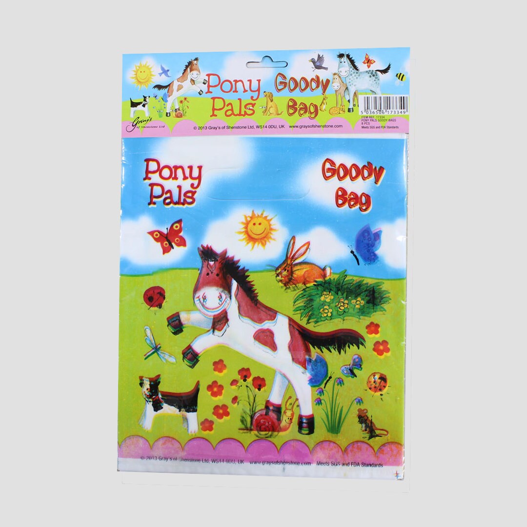 Pony Pals Pack Of 8 Party Goody Bags – Grays 1922 Ltd